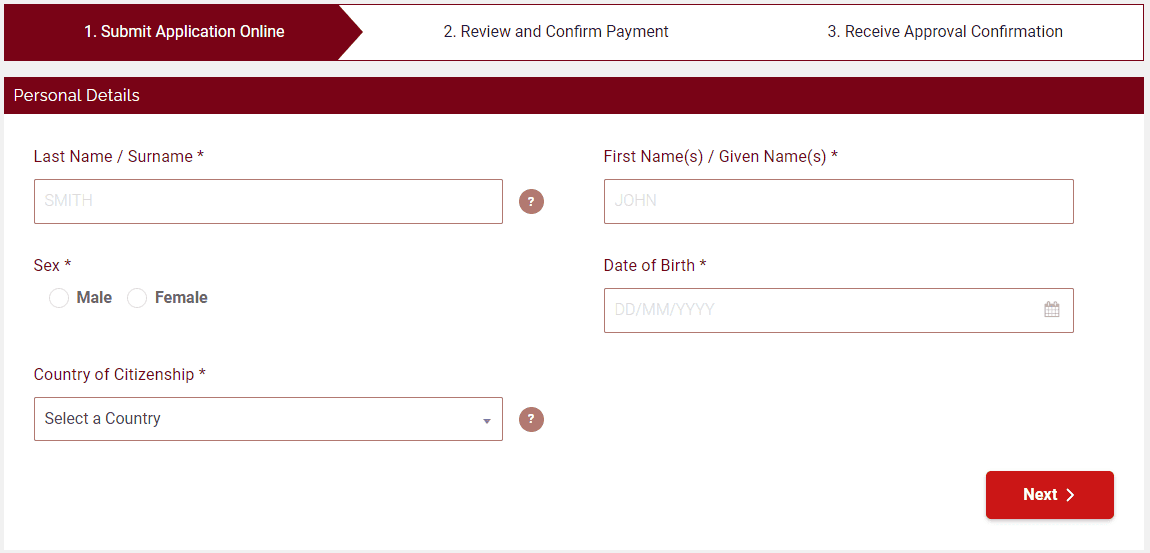 Japan Customs Declaration Form | Online entry Tutorial